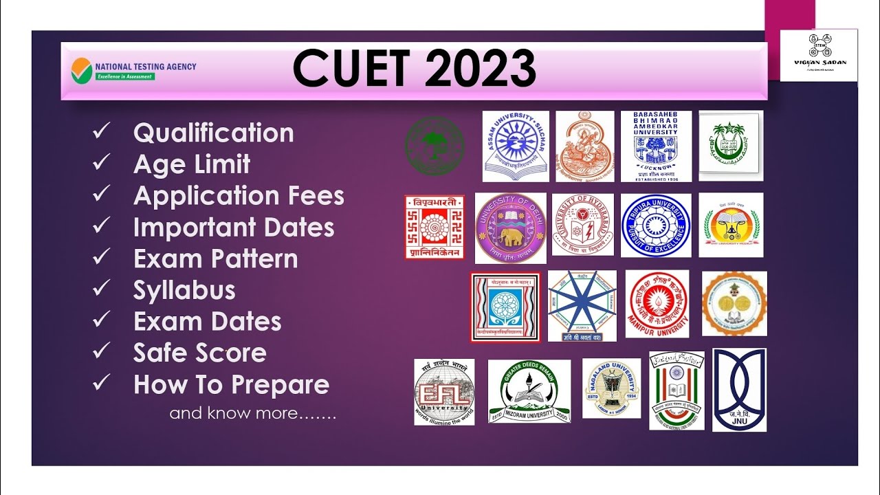 All About CUET UG2023 | Common University Entrance Test Under Graduate ...