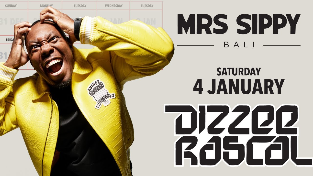 Dizzee Rascal | 4 January | Mrs Sippy Bali - YouTube