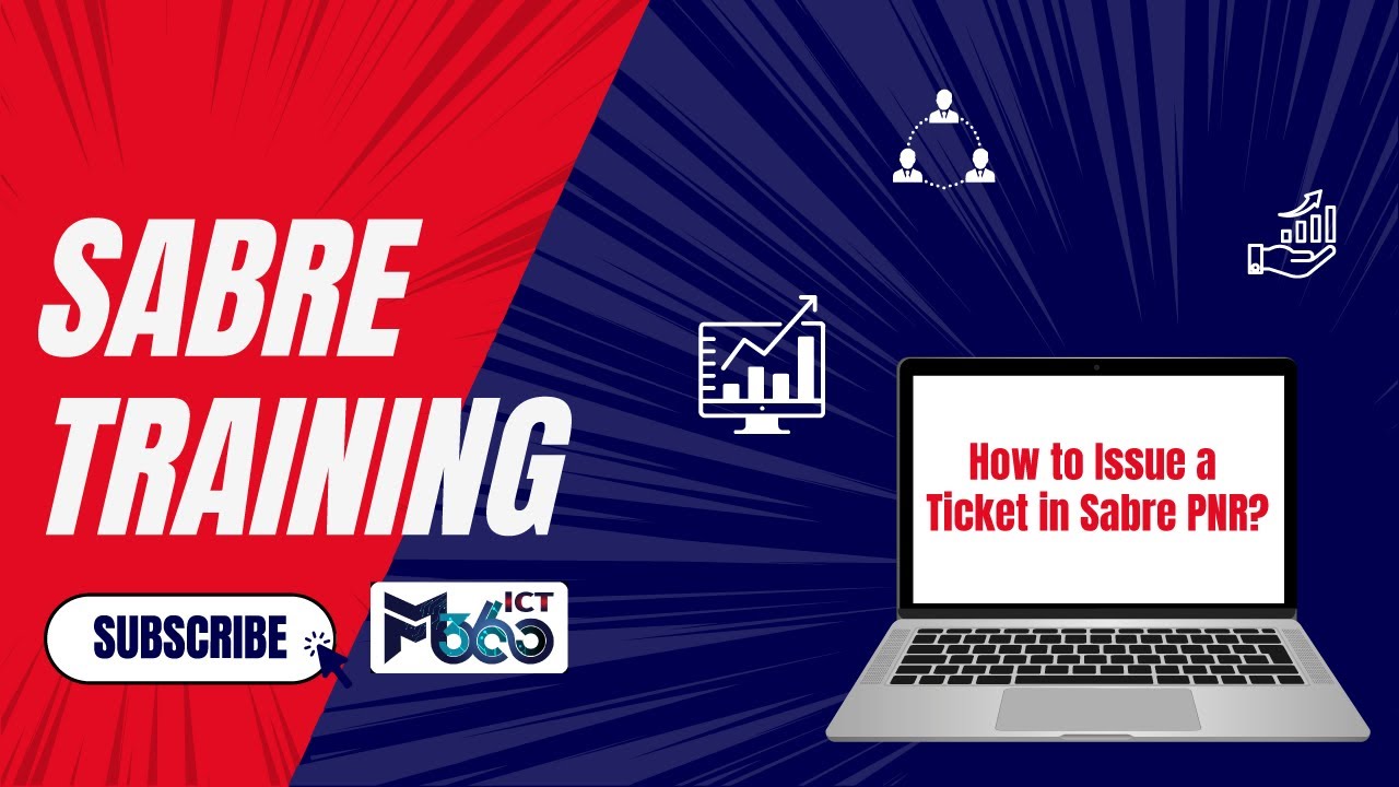 How to Issue a Ticket in Sabre (PNR Part 1) | Step-by-Step Guide for ...