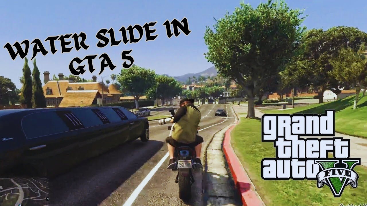 Water Slide in GTA 5 😍😲😊🤩#gta #gta5 #gaming #gameplay #trending #shorts ...