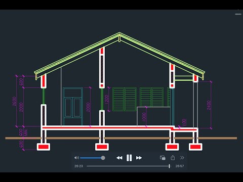 DRAWING A CROSS SECTION - YouTube
