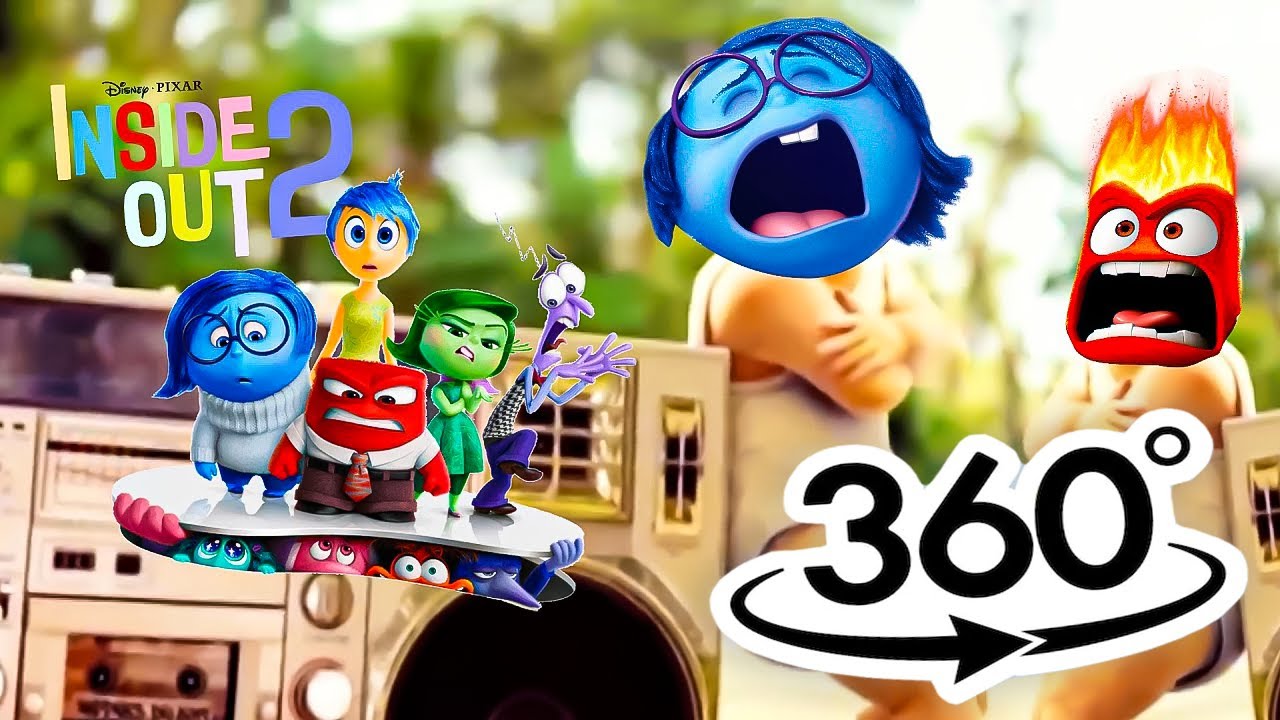 360º VR Inside Out 2 & Baby Dance - Coffin Dance Song (Parody) - YouTube