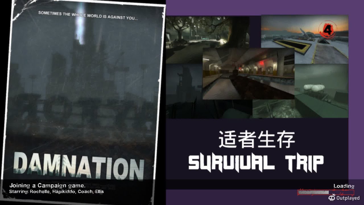 Left 4 Dead 2: Survival Trip Full Custom Campaign Walkthrough - YouTube