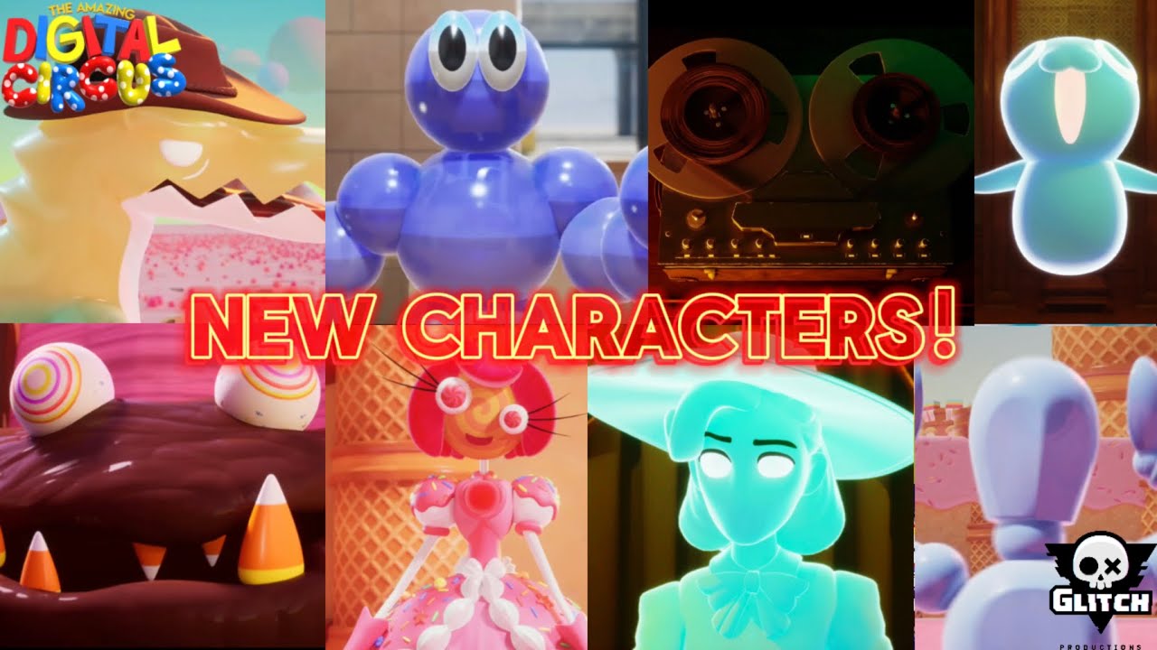New Characters in The Amazing Digital Circus!!! - YouTube