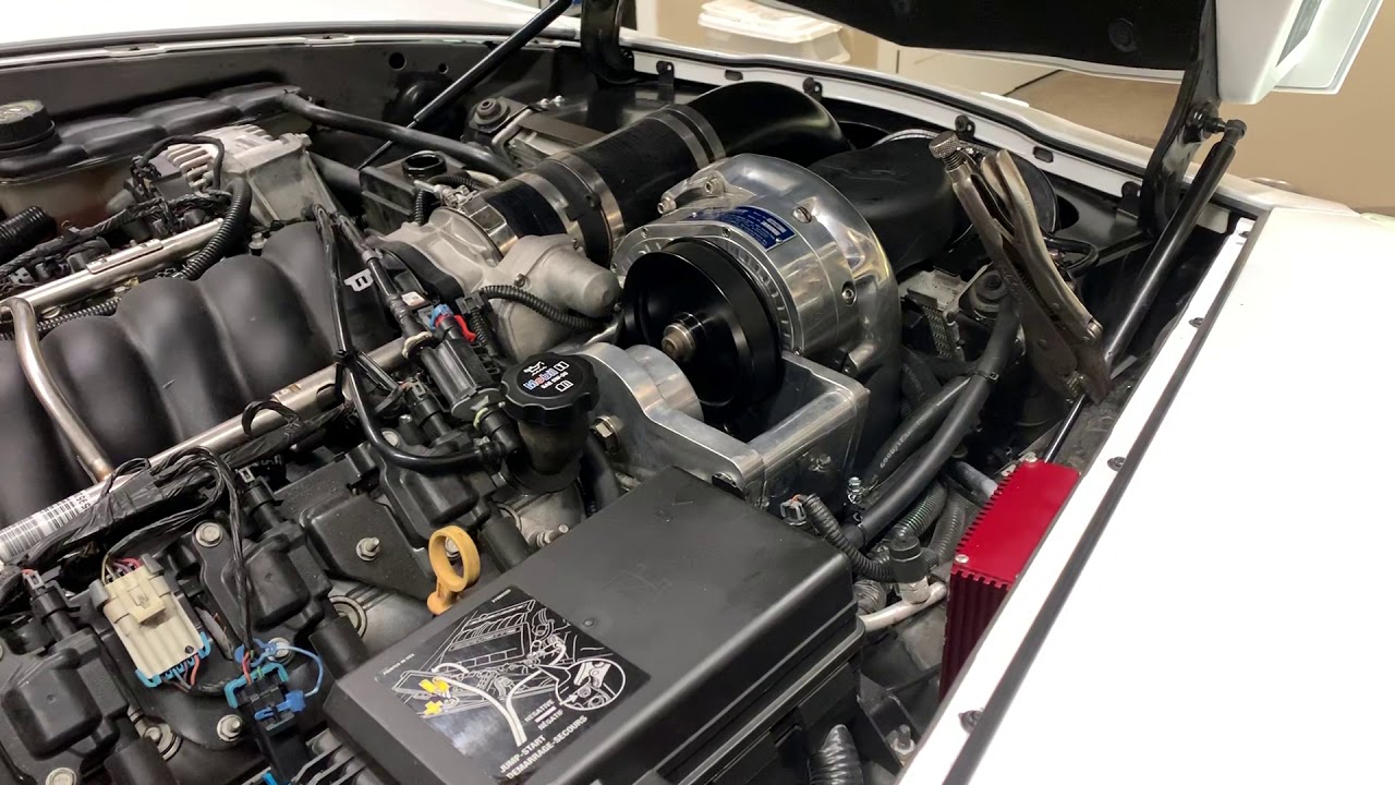 Procharger D1SC 1st fire up 07 C6 - YouTube