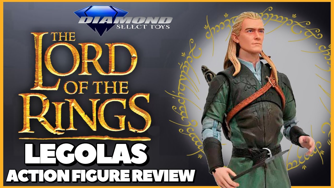 LEGOLAS | Action Figure Review | Diamond Select Toys | Lord of the ...