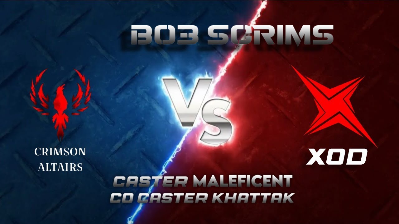 XOD Vs Crimson (Bo3) Maleficent Fortress Scrims - YouTube