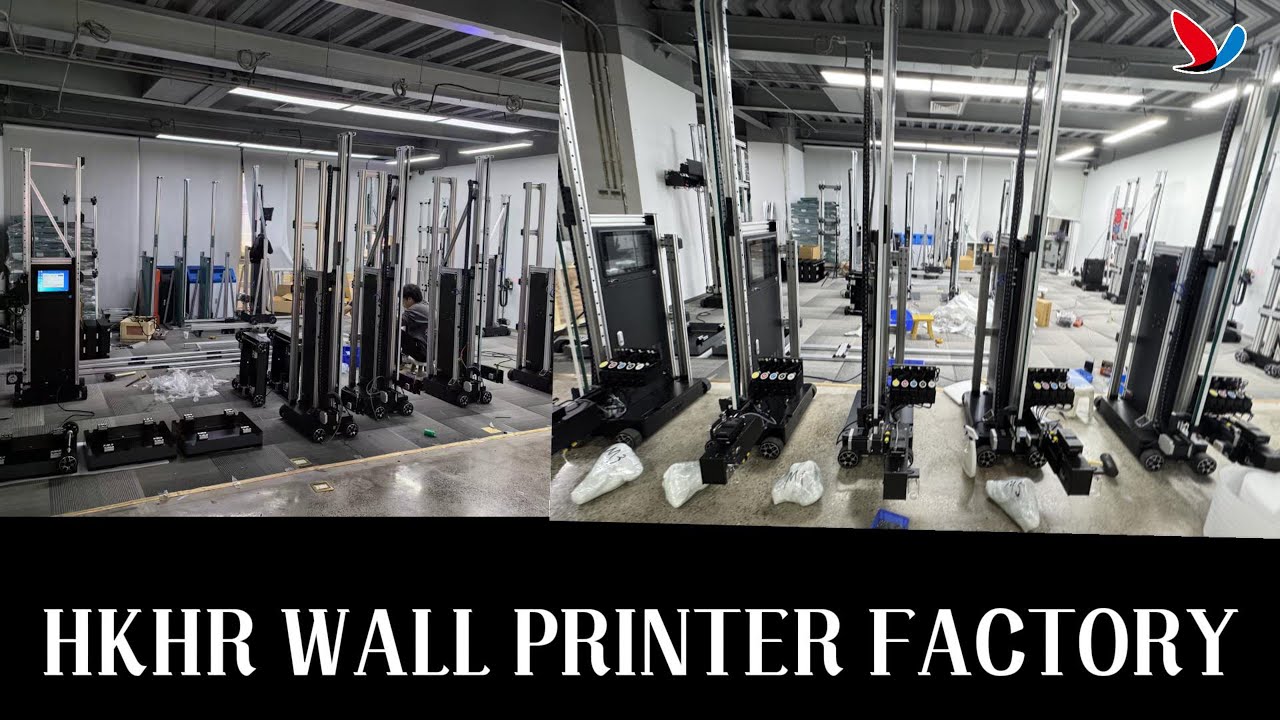 HKHR Wall Printer Factory! #walldecor #smallbusiness #wallprinter #wallart #walldesign # ...