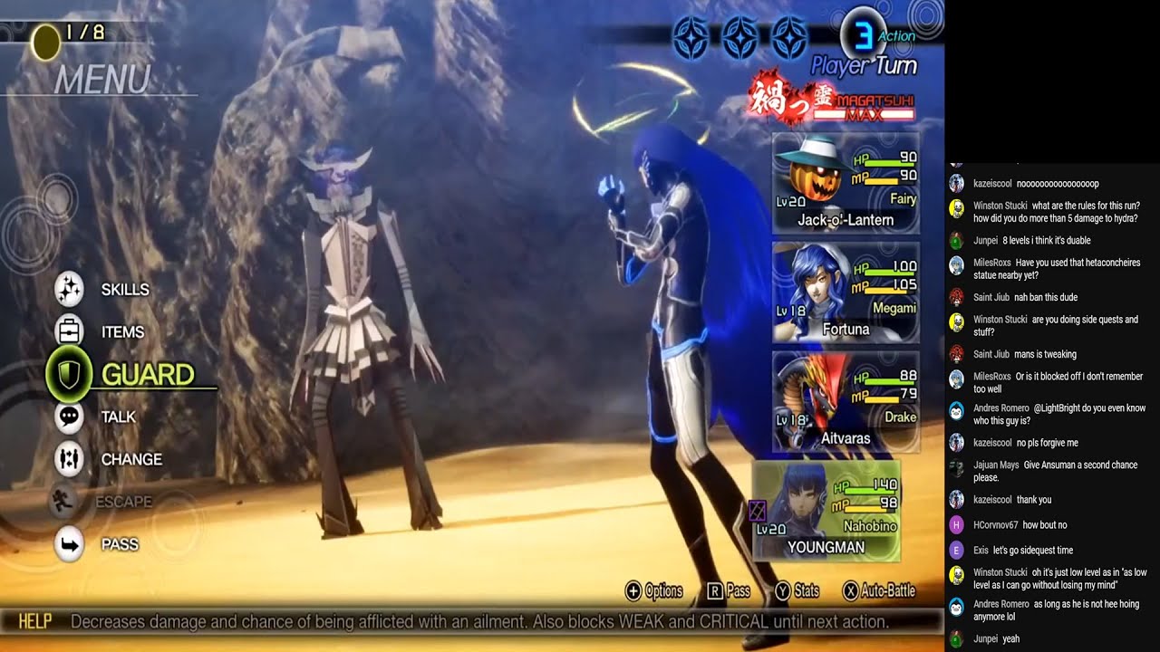 Shin Megami Tensei 5 Low Level - Boss Shiki-Ouji [HARD] - YouTube