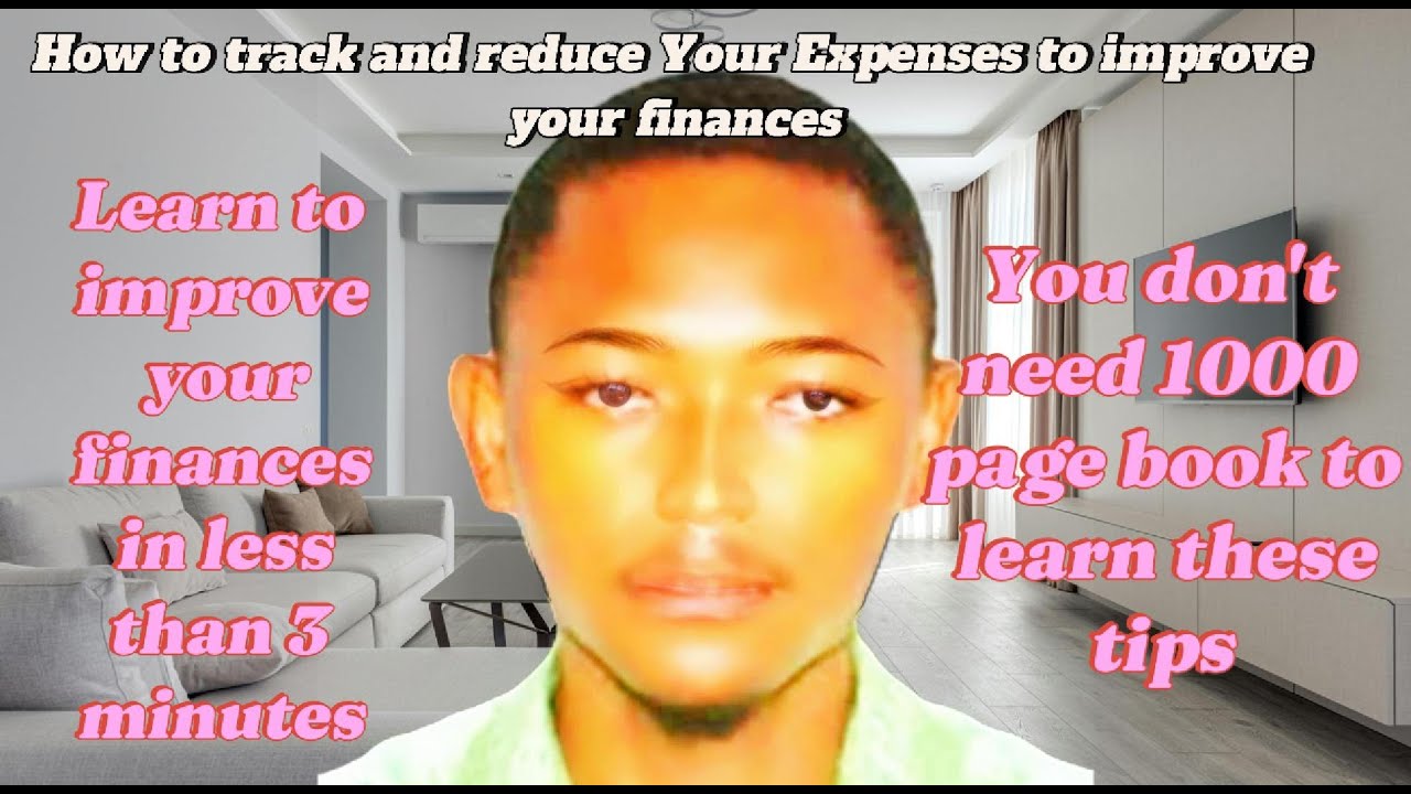 How to Track and Reduce Expenses - YouTube