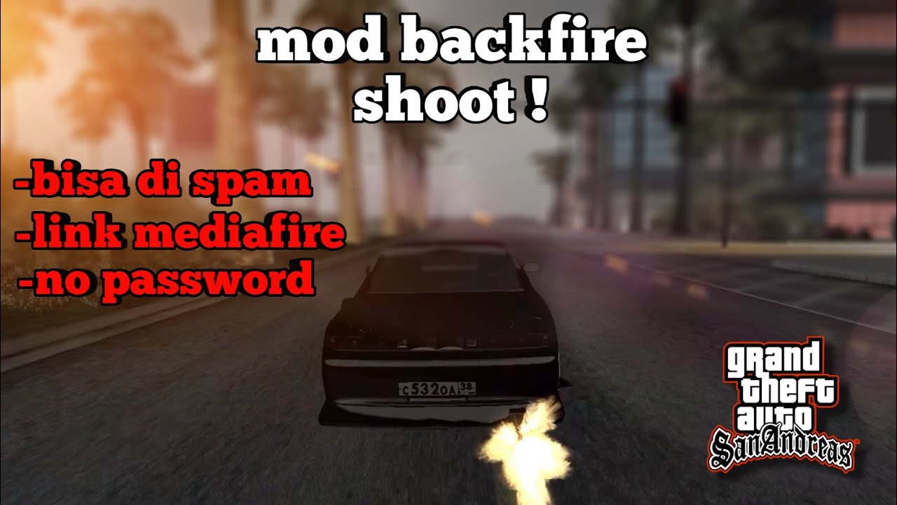 [share] mod backfire tembak | for gta sandreas‼️ - YouTube