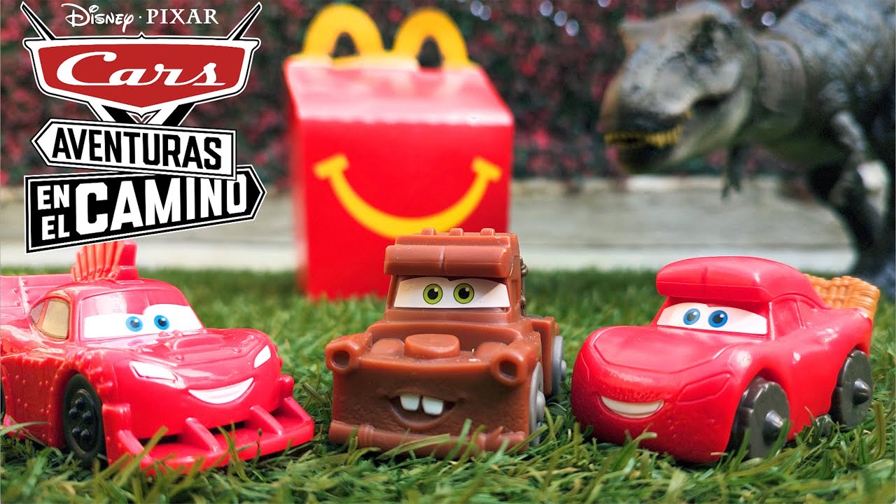 Juguetes de Cars de la Cajita Feliz de McDonalds | Rayo McQueen y Mate ...