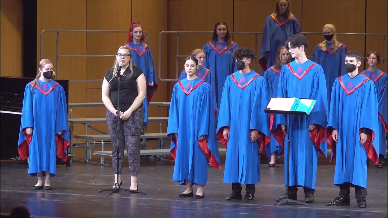 SSHS Choir Fall Concert Oct 27th 2021 - Symphonic Choir - YouTube