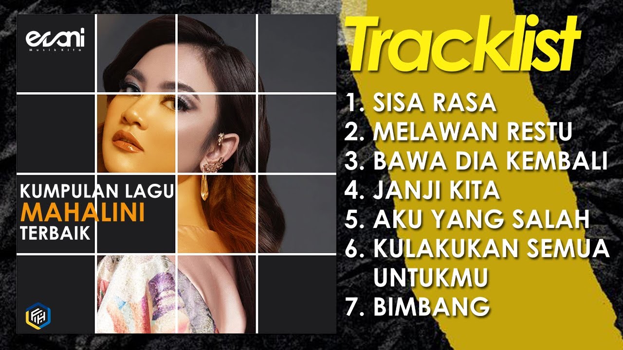 FULL ALBUM LIRIK LAGU MAHALINI || KUMPULAN LAGU MAHALINI TERHITS ...