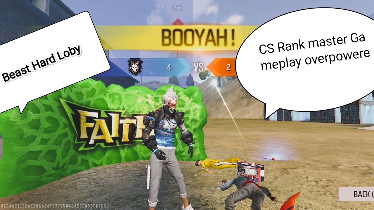 CS Rank master hard loby best headshot gameplay Free fire Max 😱👀# ...