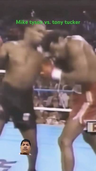 Mike Tyson vs Tony tucker #shortvideo #ironmike #boxing # - YouTube