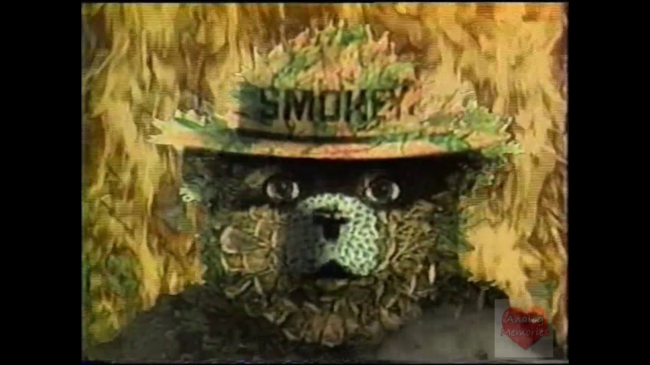 Smokey The Bear | PSA | 1996 - YouTube