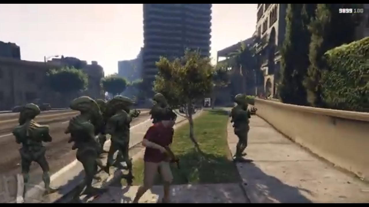 rogang goes on a killing spree in GTA5 part 3 - YouTube