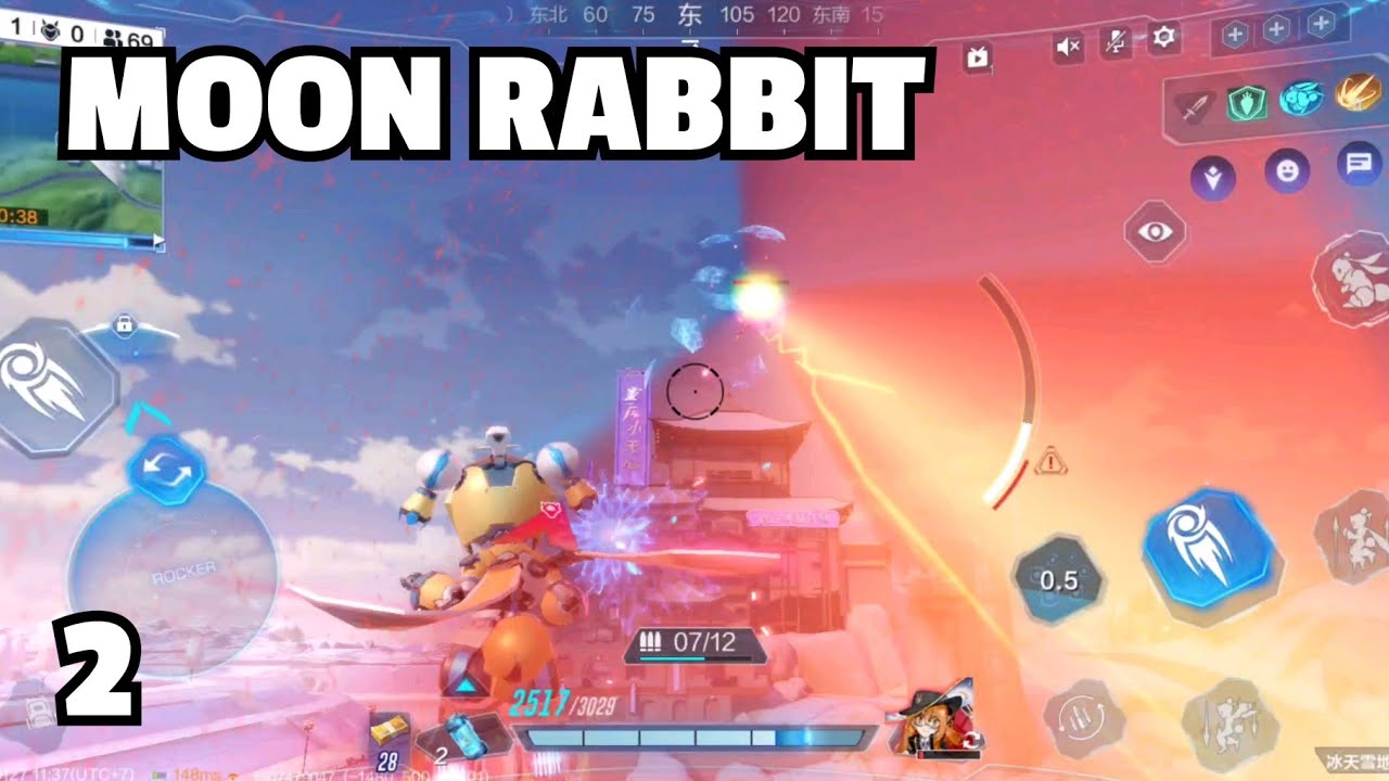 MOON RABBIT GAMEPLAY #2 MODE SOLO BATTLE ROYALE | Super Mecha Champions ...