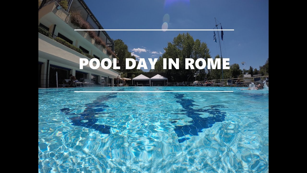 Pool Day | GoPro Hero 5 | Rome - YouTube