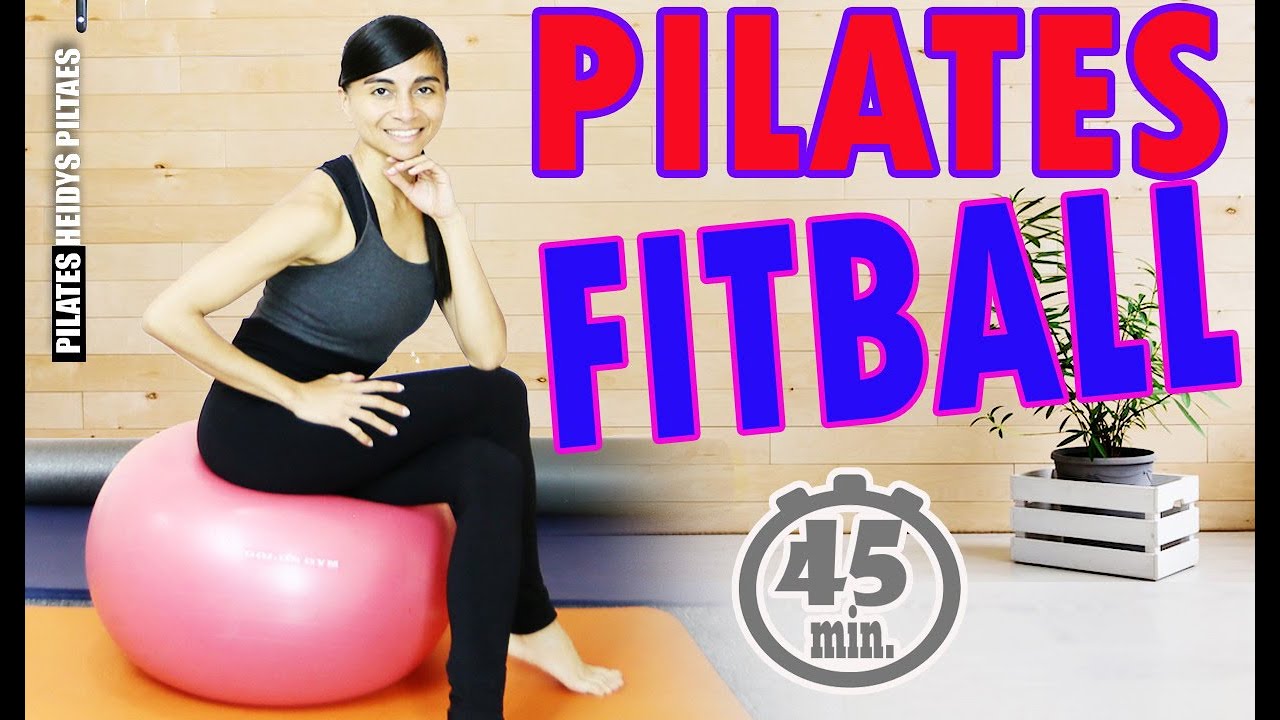 ¡INCREÍBLE! PILATES con FITBALL: ¡FORTALECE y TONIFICA RÁPIDO! - YouTube