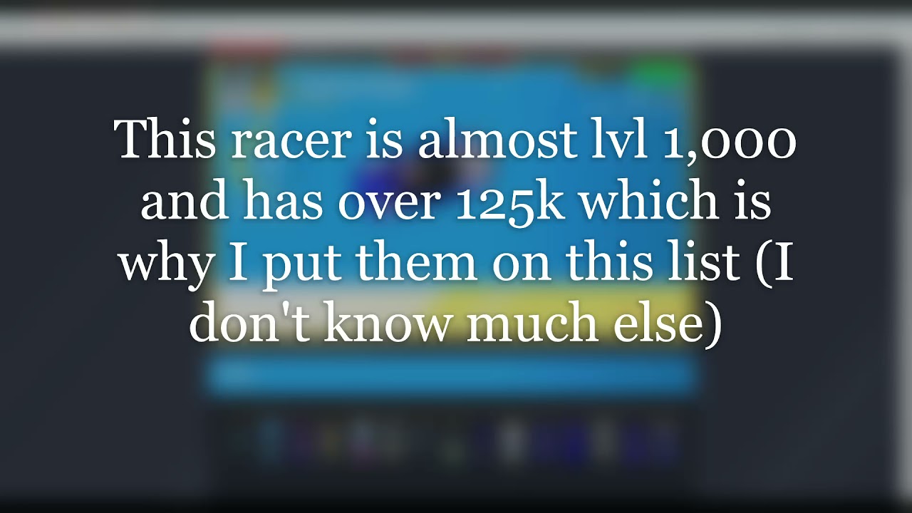 Top 5 Nitro Type players - YouTube