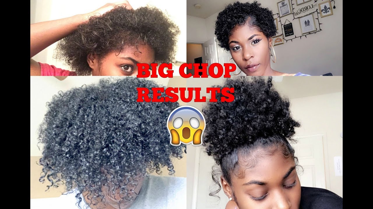 Natural Hair Journey// Post BIG CHOP 2017-2018 - YouTube