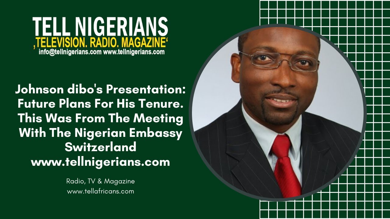 Mr. Johnson Odibo's Presentation: Future Plans For His Tenure - YouTube