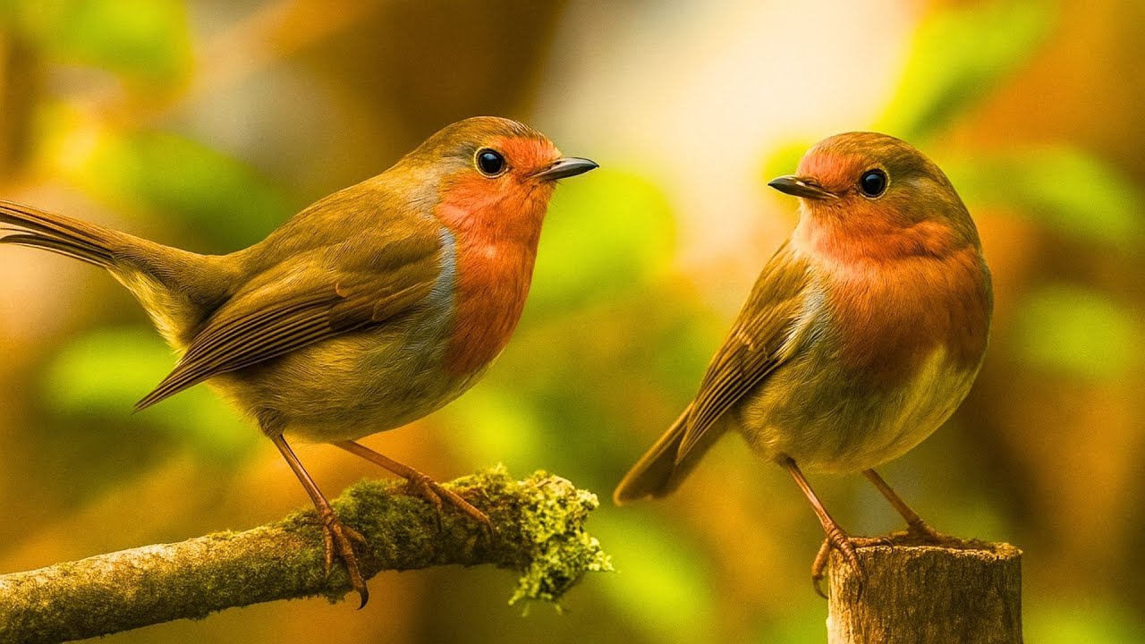 🌿 Cuando los pájaros cantan el alma se despierta entre sorbos de café ☕ ...