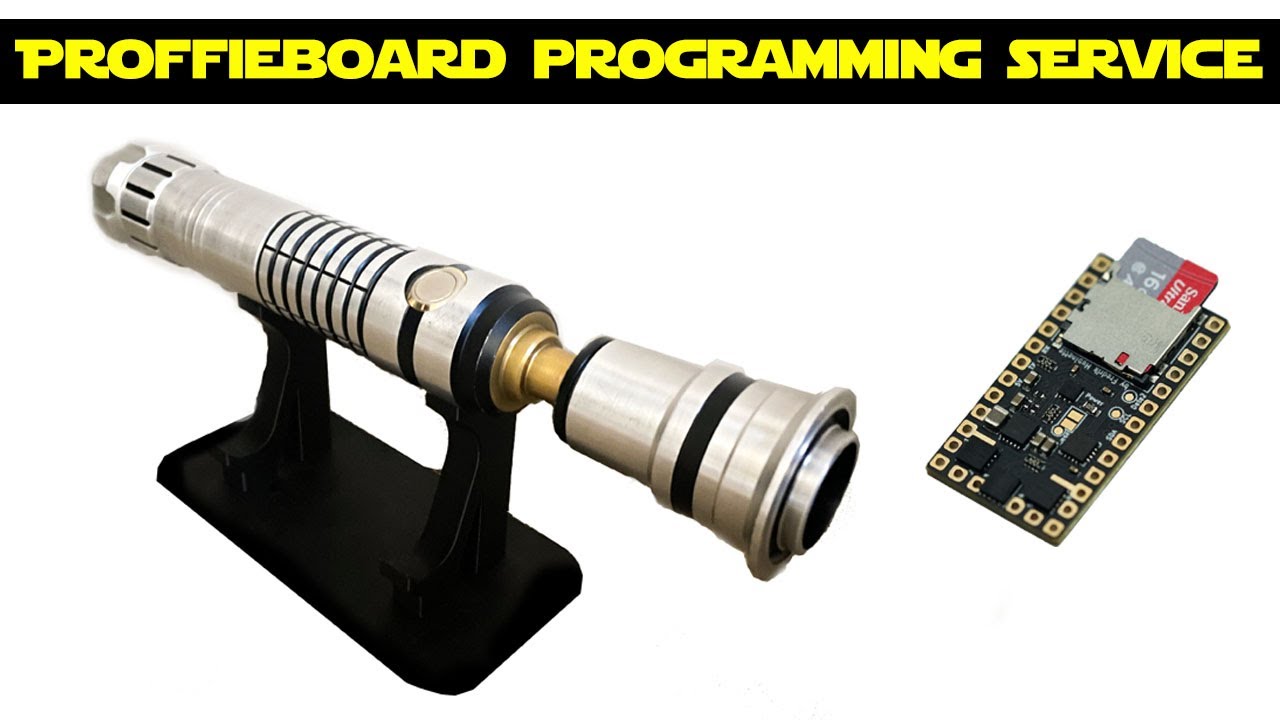 Proffie Programming Service on SaberTrio Aeryn for Jason - YouTube