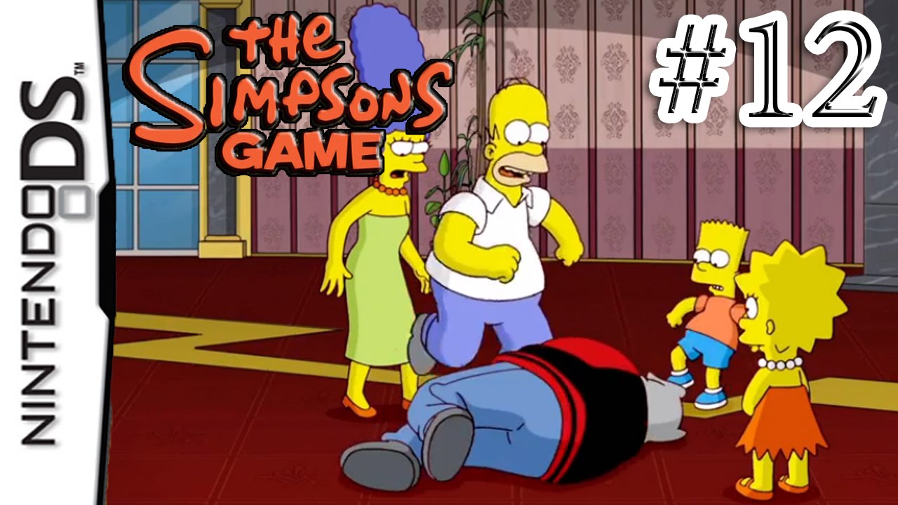 [Nintendo DS] The Simpsons Game Walkthrough - Part 12 [HD] - YouTube