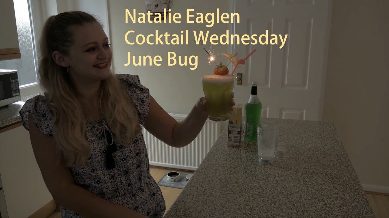 How to make a June Bug cocktail- Natalie Eaglen - YouTube
