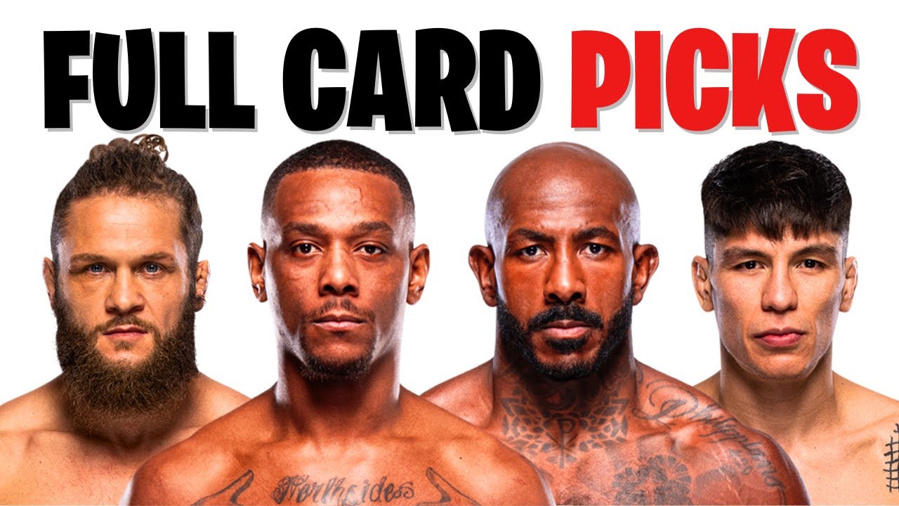 UFC Baku Full Card Predictions & Breakdown - YouTube