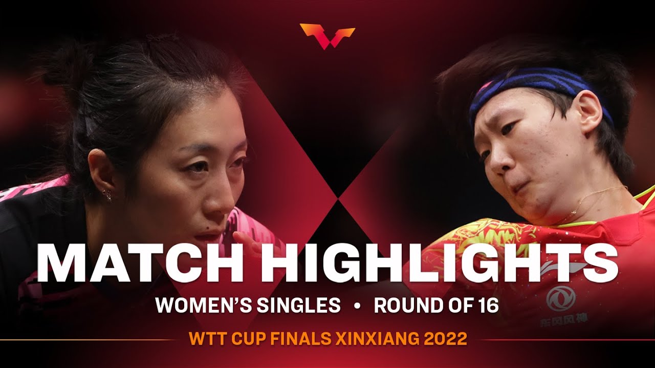 Highlights | Ying Han vs Wang Manyu | WS R16 | WTT Cup Finals XinXiang ...