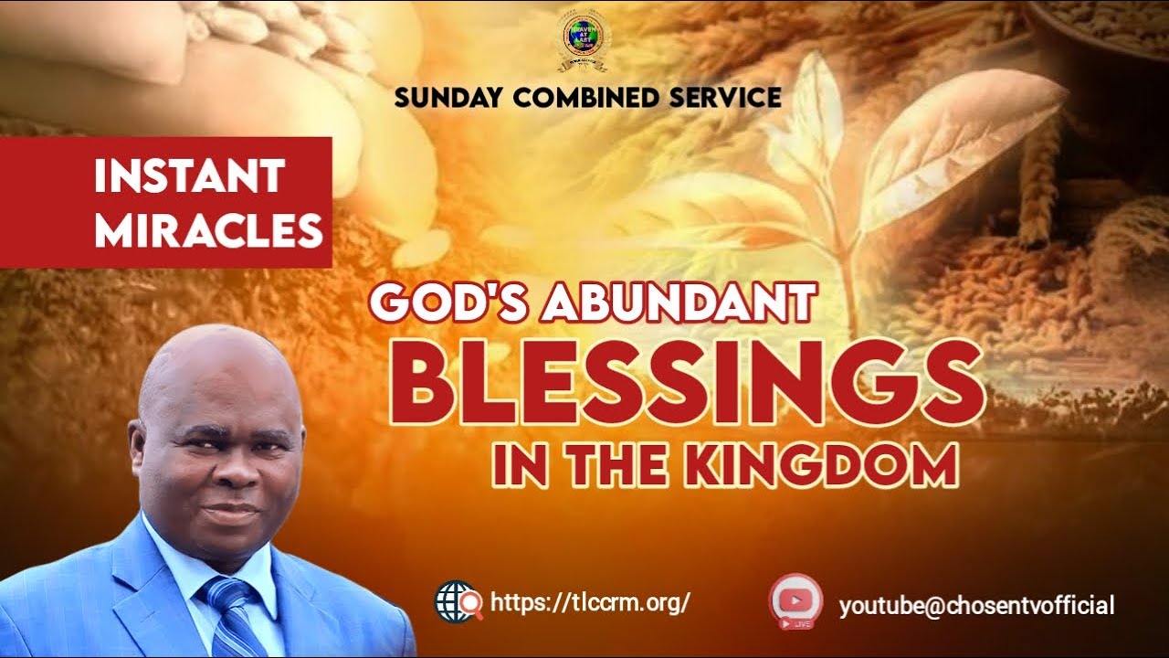 INSTANT MIRACLES FROM GOD'S ABUNDANT BLESSINGS IN THE KINGDOM || 25-08 ...