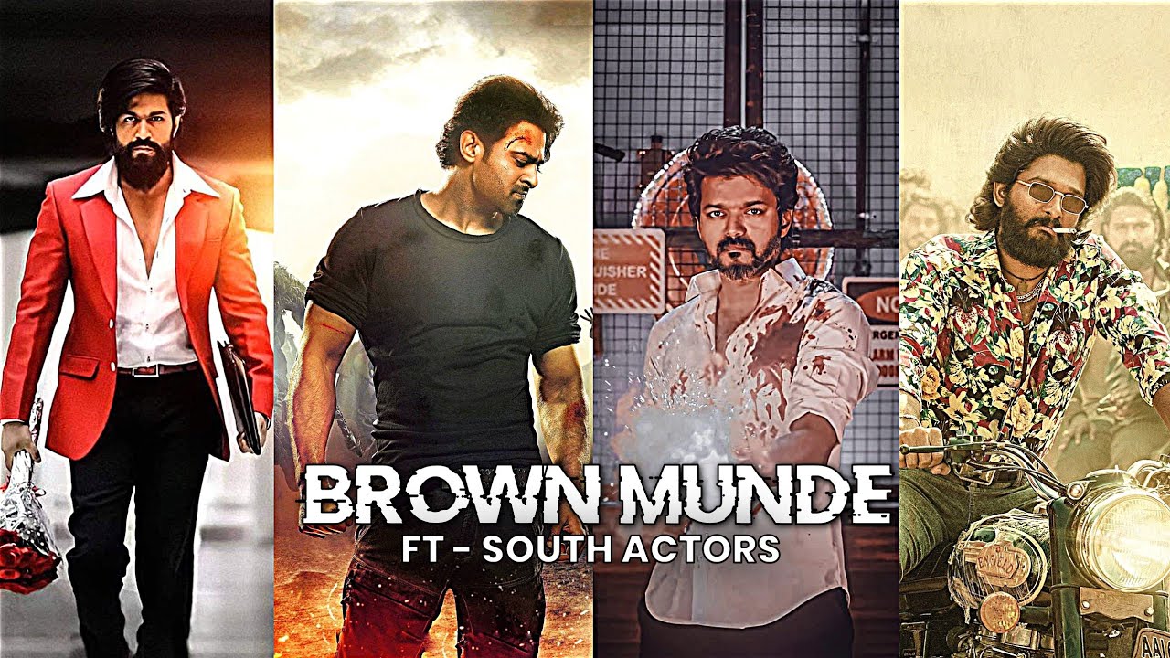 INTRODUCING SOUTH ACTORS | FT. BROWN MUNDE | #southactors - YouTube