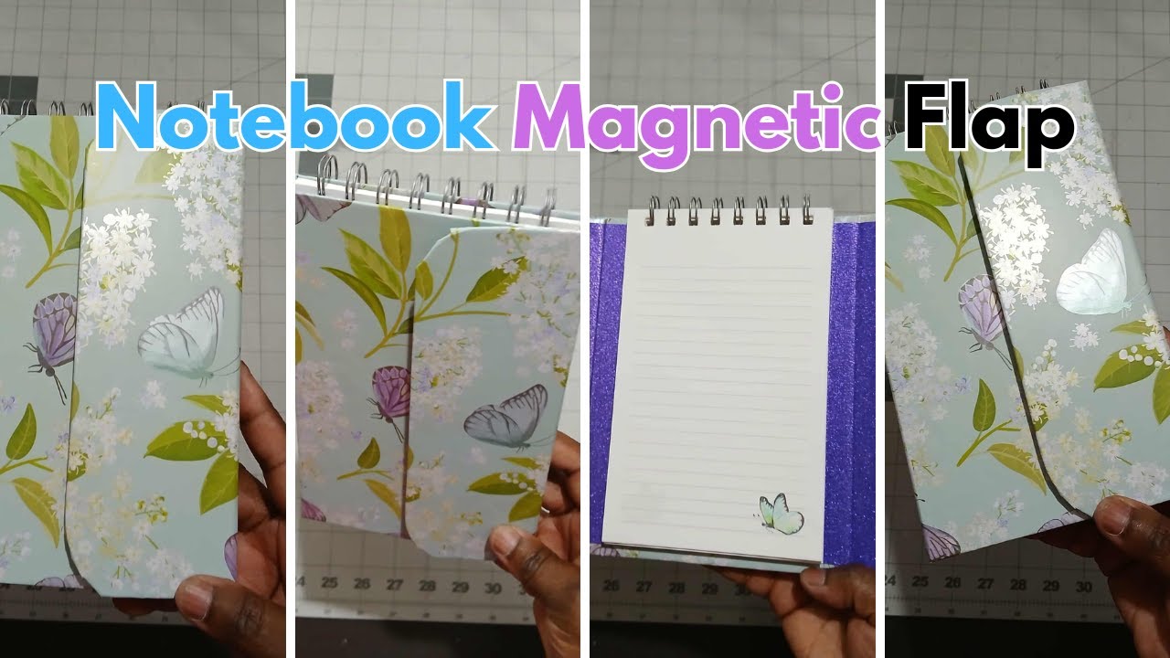 Notebook With Magnetic Flap - YouTube