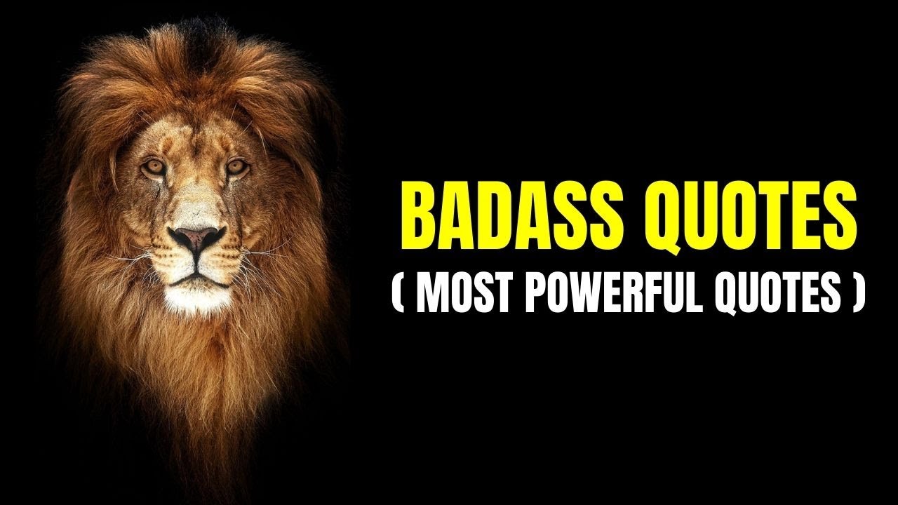 Badass Quotes | Most Powerful Quotes @MindsetMotivational - YouTube