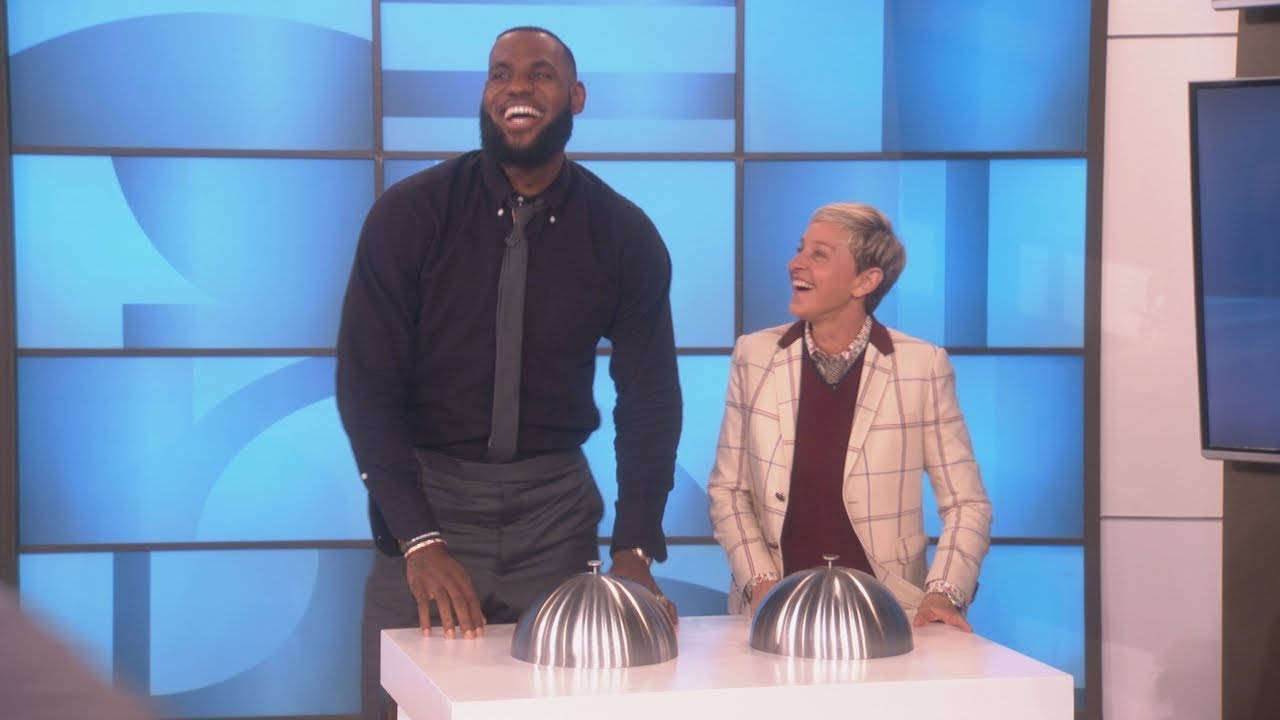 Exclusive: Ellen Gets a Look at LeBron James' Dance Moves During a ...