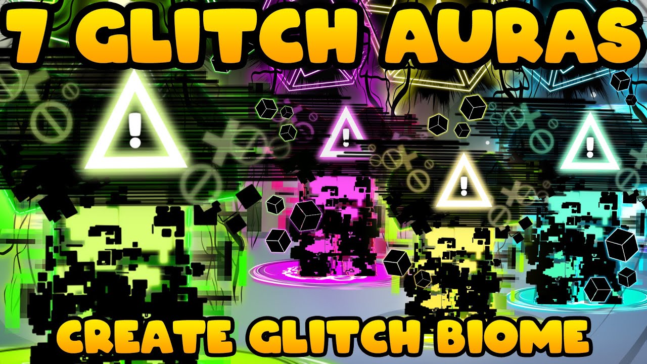 Trolling with 7 Glitch Aura to Create FAKE Glitch Biome on Roblox Sol's ...