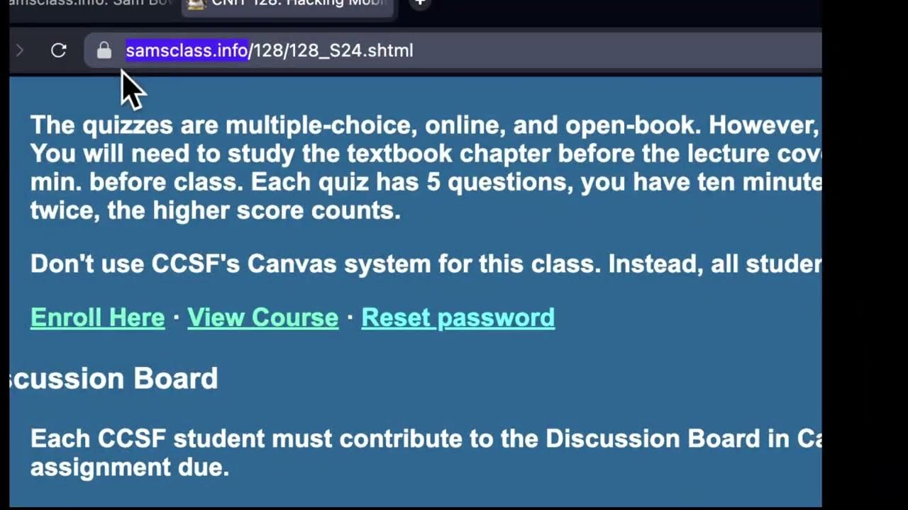 CNIT 128 Intro - YouTube