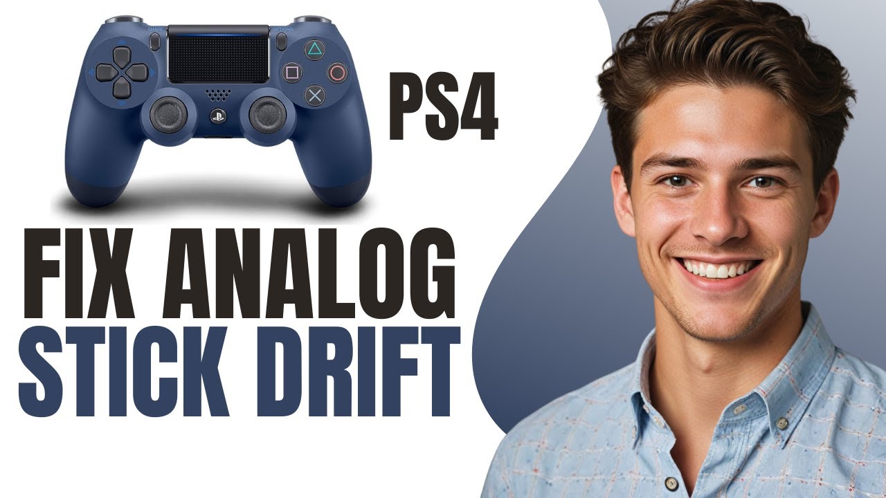 How to Fix Analog Stick Drift on PS4 Controller - YouTube