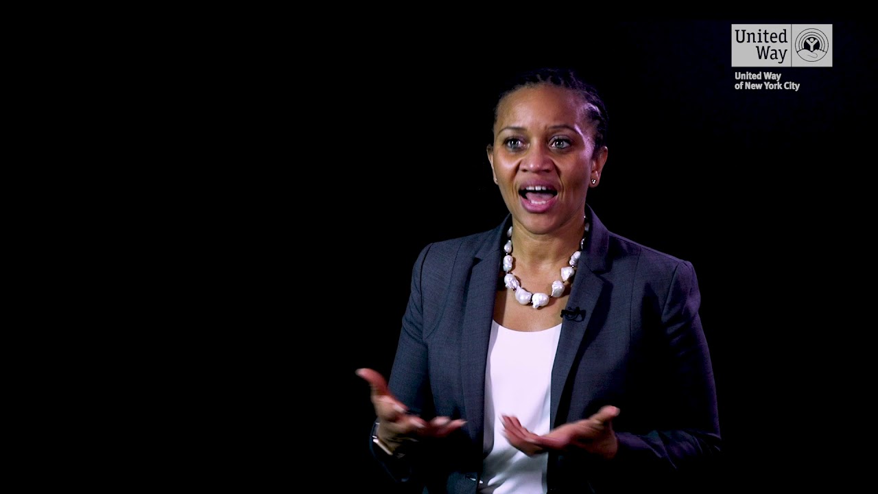 United Way of NYC President and CEO Sheena Wright on mentorship - YouTube