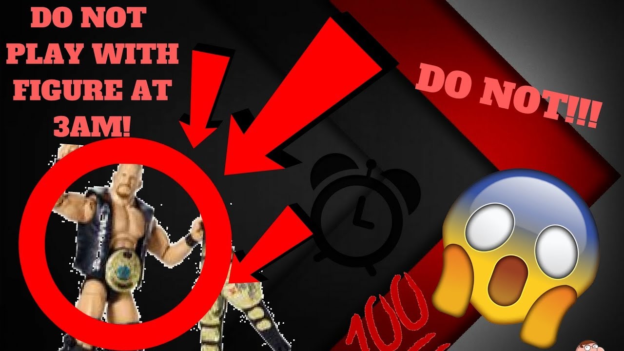 (SCARY) DONT PLAY WITH STONE COLD FIGURE AT 3AM!!!!! 3AM SCARY ...