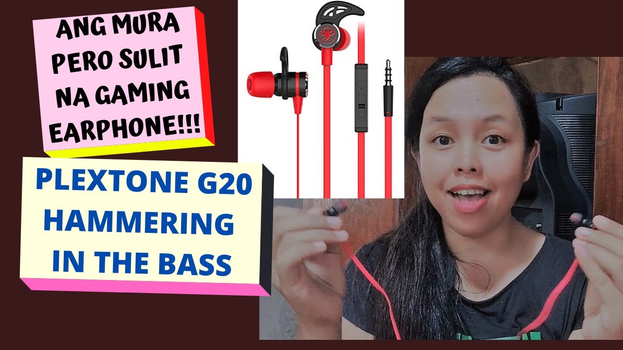 PLEXTONE G20 GAMING EARPHONES UNBOXING AND REVIEW | MAE CAN - YouTube