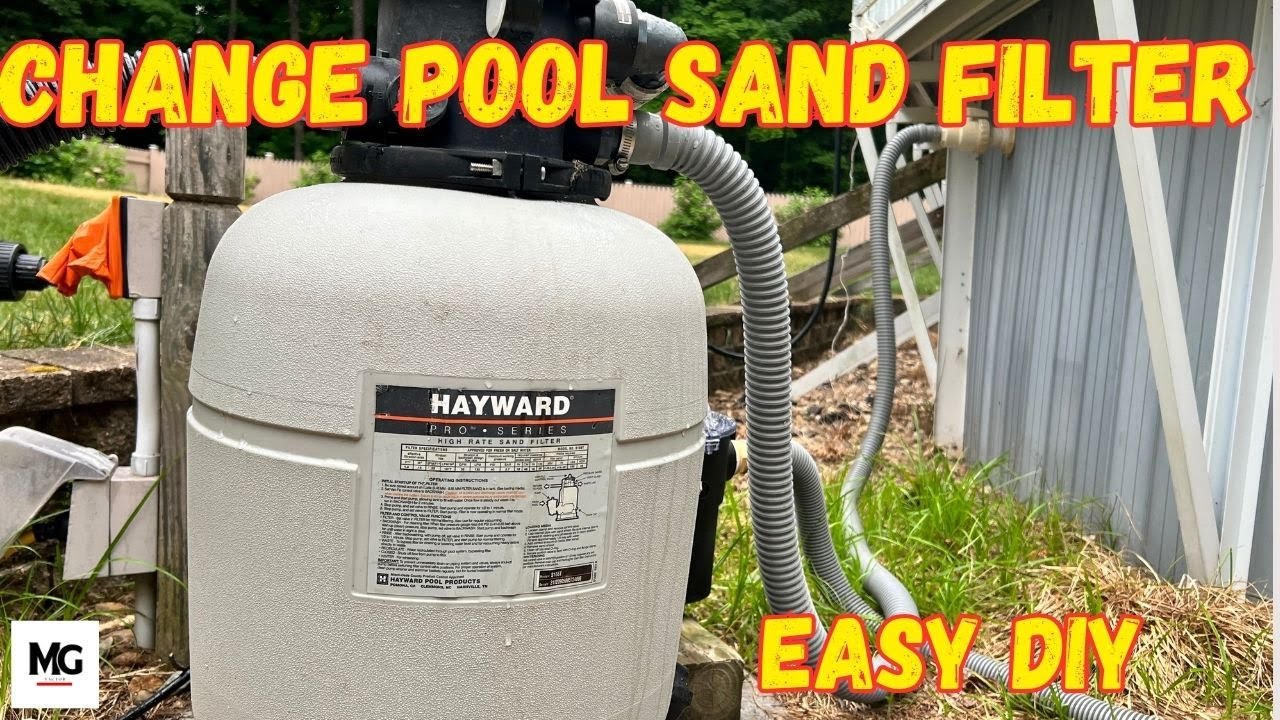 Pool Sand Filter Replacement Made Easy - YouTube