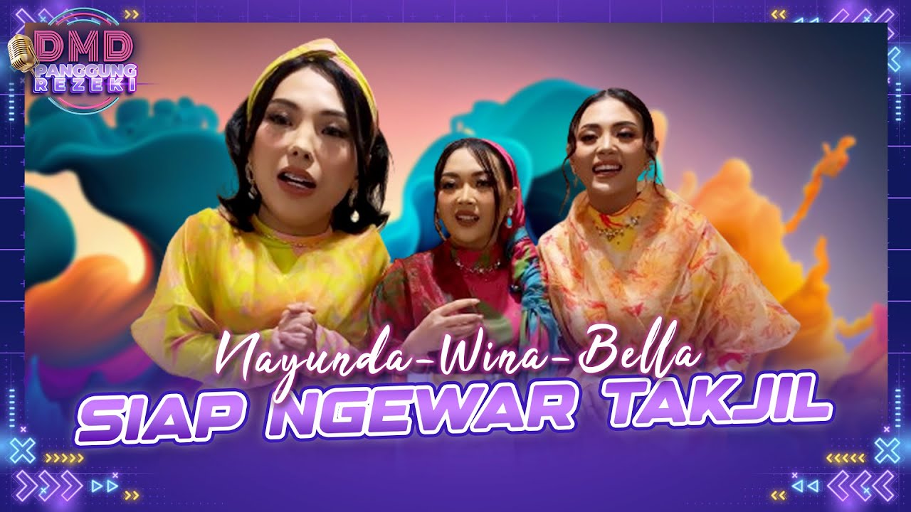 BIKIN GEMES! Nayunda, Wina, dan Bella War Takjil | DMD PANGGUNG REZEKI ...