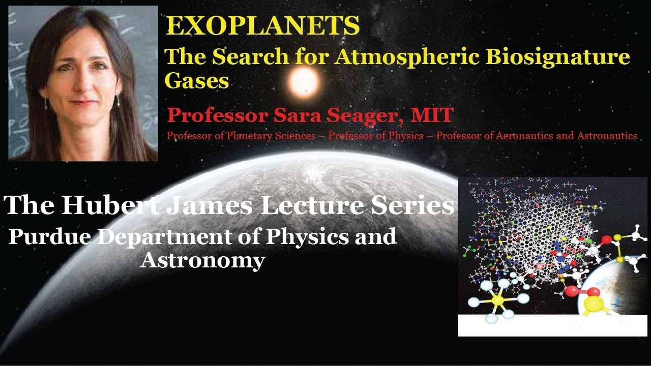 EXOPLANETS - The Search for Atmospheric Biosignature Gases, Professor ...