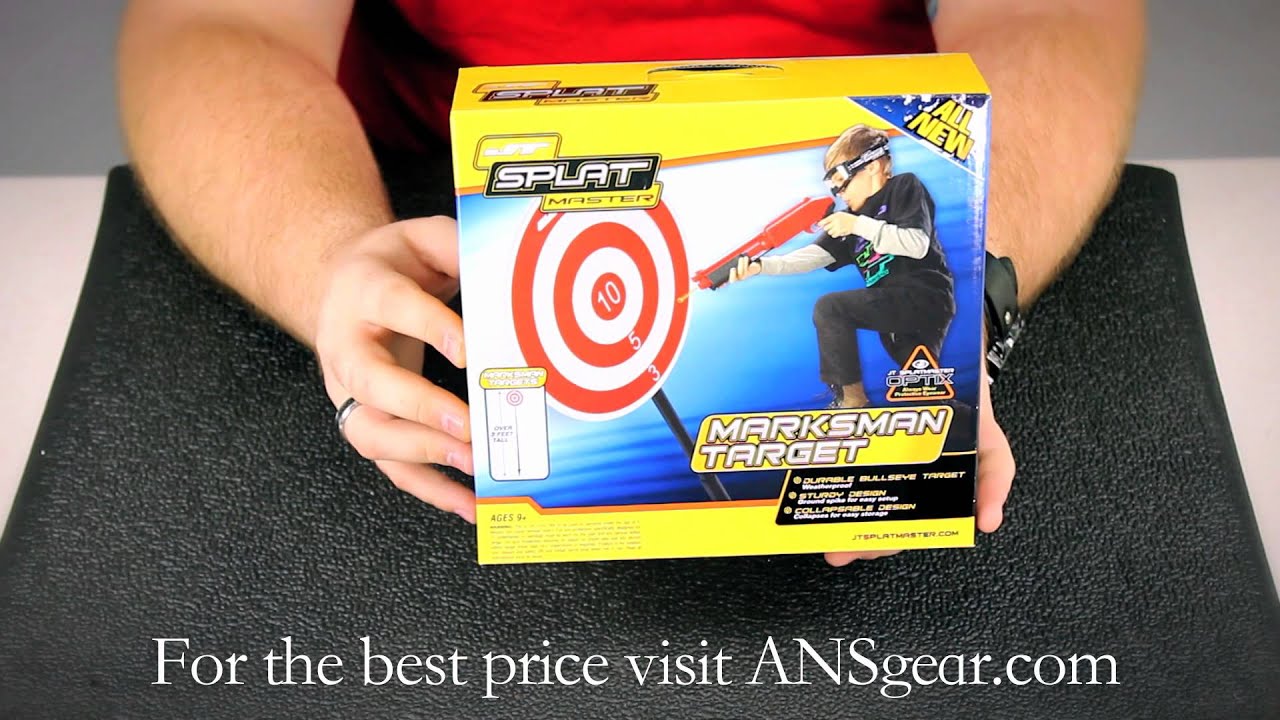 JT Splatmaster Marksman Target - YouTube