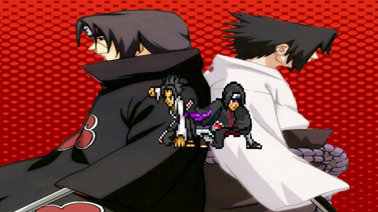 sasuke vs itachi | SSF2 - YouTube